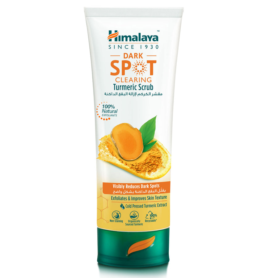Himalaya Dark Spot Clearing Turmeric Scrub – Himalaya Wellness (Saudi ...